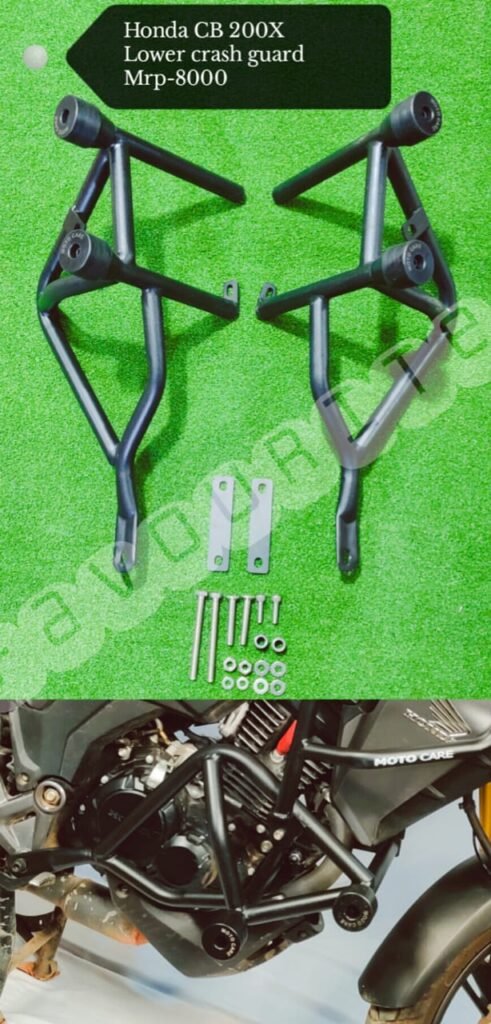 CB200X lower crash guard – Favourite Care and Bike