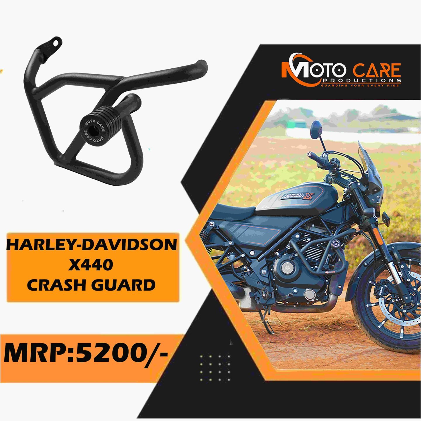 Crash Guard for X440 – Favourite Care and Bike